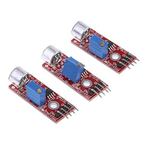PRAV® 3Pcs High Sensitivity Sound Microphone Sensor Detection Module ...