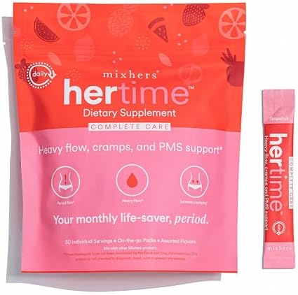 Amazon.com: Mixhers Extra Strength Hertime PMS+ Hormone Balance for ...