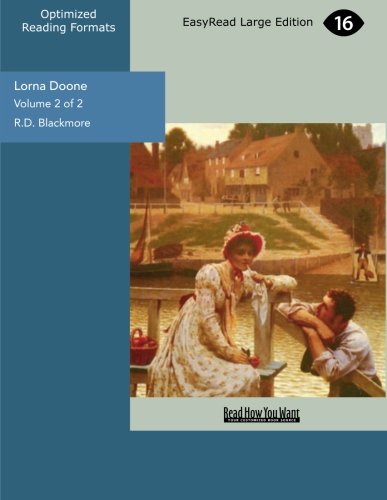 Amazon.com: Lorna Doone: a Romance of Exmoor (Easy Read Large Edition ...