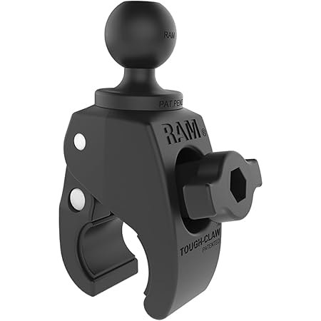 Amazon.com: RAM Mounts Handlebar U-Bolt Double Ball Mount RAM-B-149ZU ...
