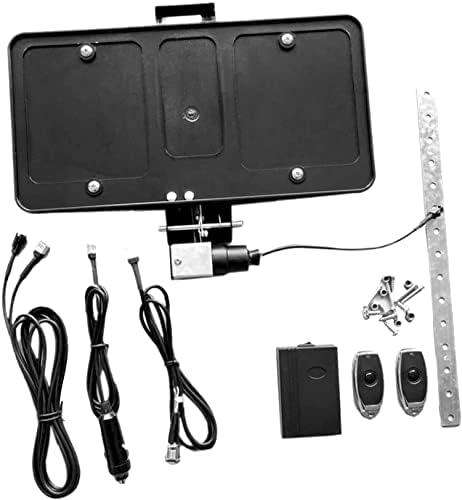 USA Shutter Cover Up Retractable Stealth License Plate Frame with ...