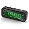 Amazon.com: Timegyro Small Digital Clock Battery Operated, LED Travel ...