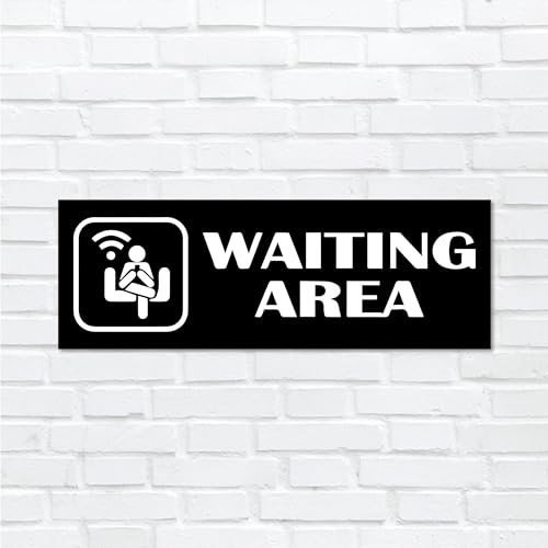 Buy SIGN EVER Waiting Area Sign Boards For Office Hospital Bank Clinic ...