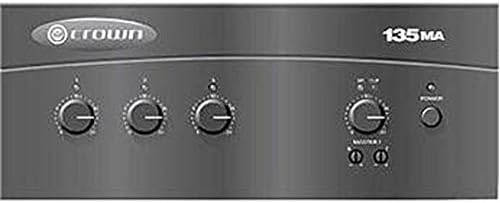 Amazon.com: CROWN 135MA 35WATT 3INPUT 80HM 70/100V AMP : Musical ...