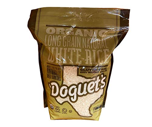 Amazon.com : Doguet's Organic Long Grain White Rice, 64 OZ : Grocery ...
