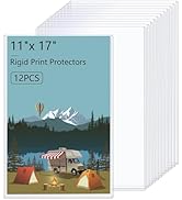 Amazon.com : AKONEGE 25PCS 5" x 7" Rigid Print Protectors Clear ...