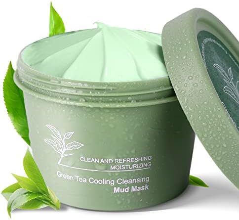 Amazon.com : Green Tea Matcha Facial Mud Mask, Removes Blackheads ...