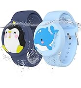 Amazon.com: Waterproof Air tag Bracelets for Kids (2 Pack) - Soft ...