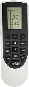 Amazon.com: Replacement Remote Control for Air Conditioners YAN1F1 ...