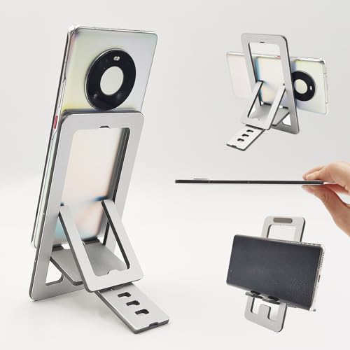 Amazon.com: JYWYBF Aluminum Cell Phone Holder, Portable Phone Stand for ...