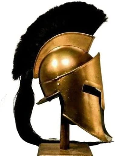 Aully Decor Spartan Helmet King Leonidas Movie Replica Helmet Medieval ...