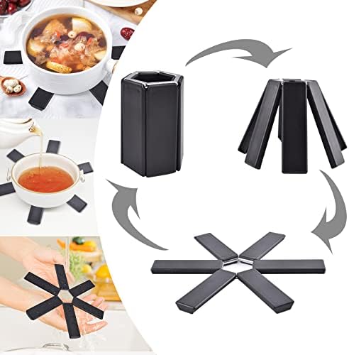 Trivets for Kitchen Worktops - Creative Folding Trivets for Hot Pans ...