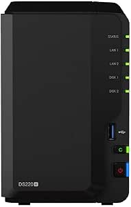 Amazon.co.jp: Synology DiskStation DS220+ NASサーバー Celeron 2.0GHz CPU搭載 ...