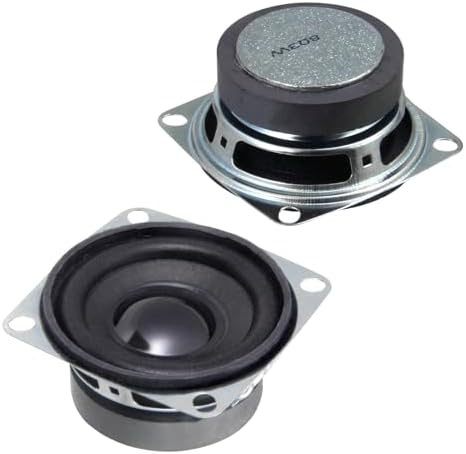 Amazon.com: 2 Pack 2" 8ohm 3w Full Range Speakers, DIY Speaker Kit for ...