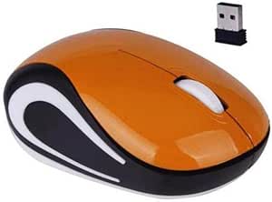 Amazon.co.jp: SanSixi Wireless Mini Mouse Computer Gaming Small ...