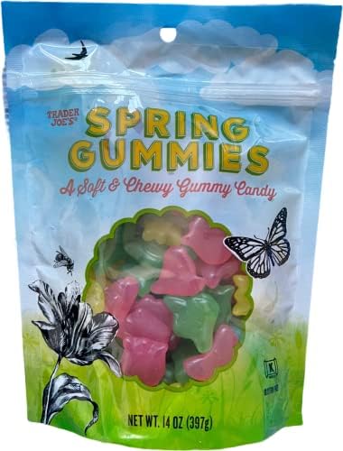 Amazon.com : Trader Joe's Spring Gummies Soft Chewy Candy (Pack of 1 ...
