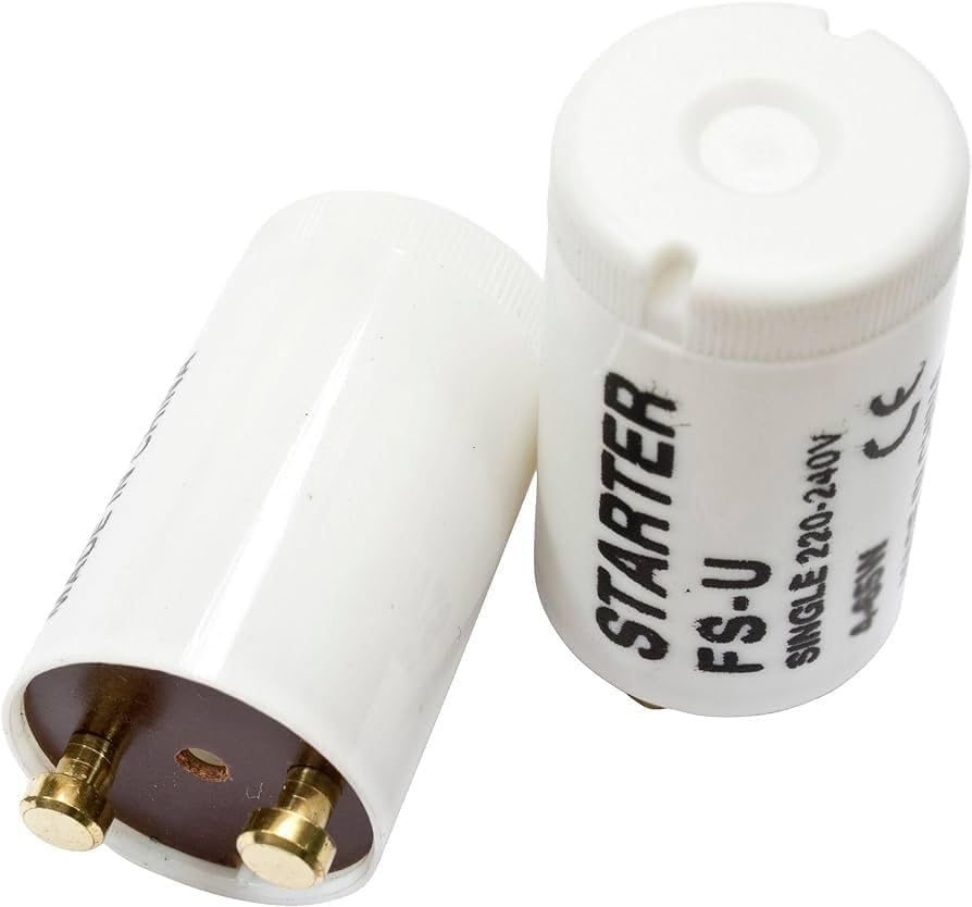 4pk Starters for 4-65 Watt T8 / T12 Single Fluorescent Tube Lights 220 ...