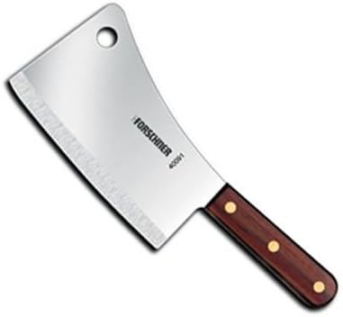 Amazon.com: Victorinox 40091 7" Blade Restaurant Cleaver With Walnut ...