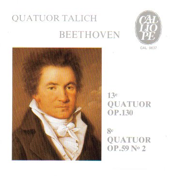 Le Quatuor Talich, Ludwig Van Beethoven - Beethoven: String Quartet No ...