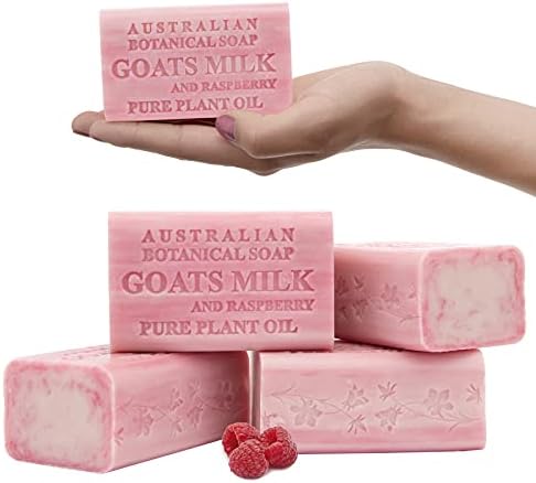 Amazon.com : Australian Botanical Soap Goats Milk and Raspberry ...