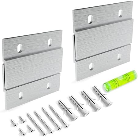 French Cleat Hanger 12 Inch - 2 Pairs - Aluminum Z Clips/Bar ...