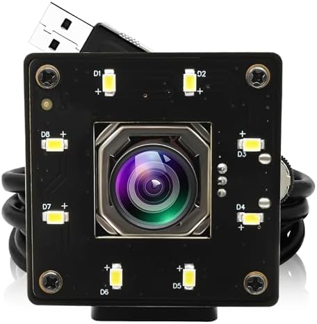 Amazon.com: IFWATER USB Camera 120fps 4K Autofocus IR USB Camera Day ...
