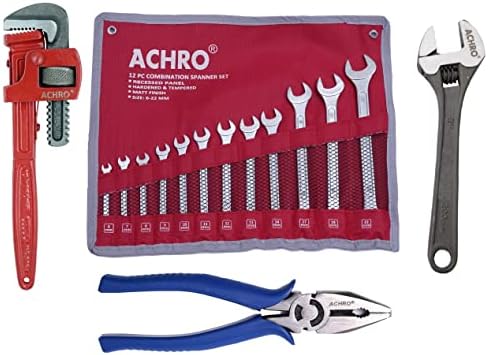 ACHRO Combo Pack of 3 Tool Kits Set for Home (Contains 8 Inch ...