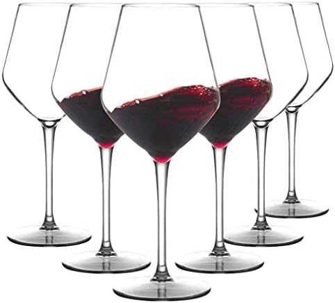 Amazon.com | Unbreakable Stemmed Wine Glasses, 12oz - 100% Tritan ...