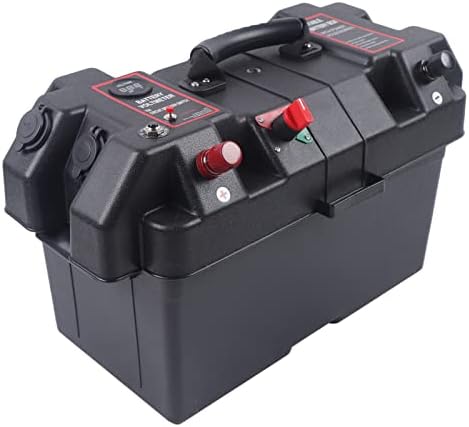 TONFEION Multi-function Battery Box Large Leisure Battery Case Portable ...