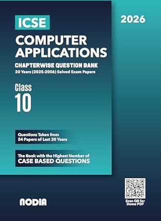 ICSE Class 10 Computer Applications Chapterwise Previous Year Question ...