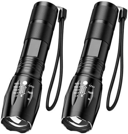 MODOAO LED Flashlight High Lumens - Flashlights for Camping, Hiking ...