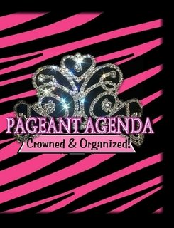 Reach For the Crown Pageant Planner (Black & Pink Zebra Print): Tamika ...