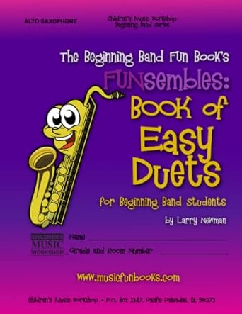 Amazon.com: The Beginning Band Fun Book's FUNsembles: Book of Easy ...