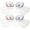 Amazon.com - Metro Lunch Box 2-compartment Bento Lunch Box Containers ...