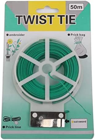 TAZLYN Twist and tie Wire Cutter 50 MTR Tying Thread Garden Tools Twist ...