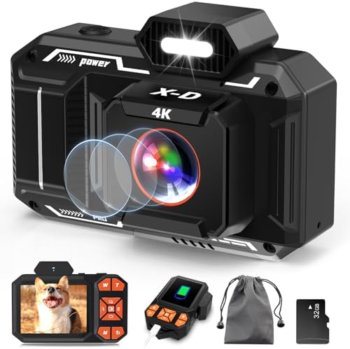 Amazon.com : Nawchedo Digital Camera, 4K 48MP HD AutoFocus Camera with ...