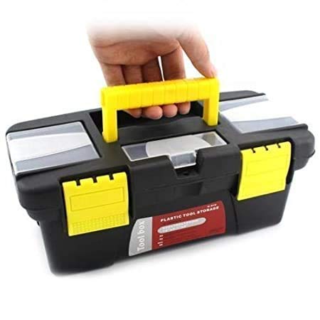 GLIVE (LABEL) Plastic Tool Storage Box Hand Tools Organizer Storage Box ...