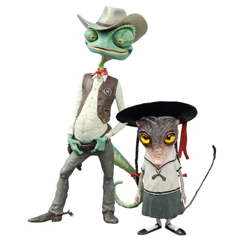 Buy Hot Toys Rango & Priscilla Vinyl Figure Set Online at desertcartOMAN
