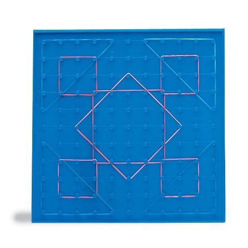11 X 11 Pin Geoboard: Blue : Ideal: Amazon.co.uk: Books