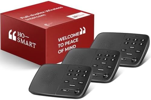 Amazon.com: Hosmart UltraSpeak Intercoms Wireless for Home, 2024 Two ...