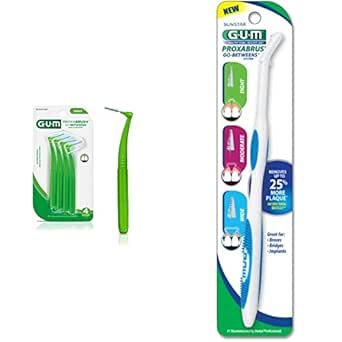 Amazon.com: GUM - 10070942302835 Proxabrush Go-Betweens Interdental ...