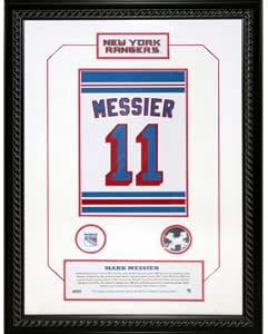 Amazon.com: Mark Messier #11 Retired Number NY Rangers 14x20 Framed ...