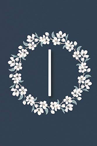 Buy Initial Letter I Bullet Journal: A 6x9 Notebook with 110 dot grid ...