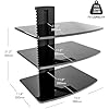 Amazon.com: FITUEYES Floating Wall Mounted Shelf - 3 Tiers Floating ...