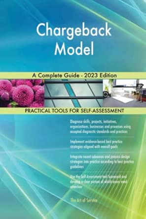 Chargeback Model A Complete Guide - 2023 Edition | Amazon.com.br
