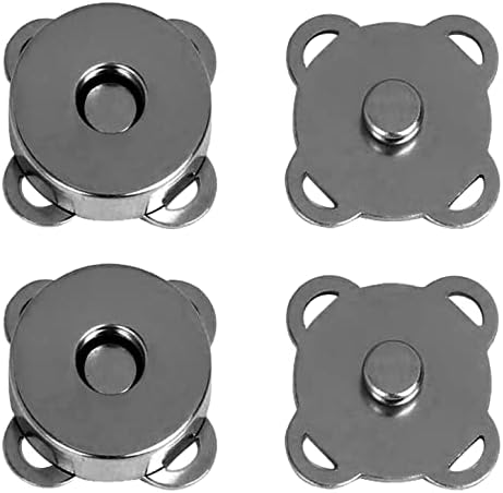 Amazon.com: Mini Skater Round Magnetic Snaps Bag Button Clasps Closure ...