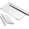 Acrylic Keyboard Holder, Acrylic Angled Ergonomic Keyboard Riser ...