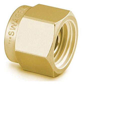 Amazon.com: Swagelok, B-600-P, Brass Plug for 3/8 in. Swagelok Tubing ...