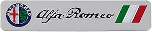 Amazon.com: Car Emblems for Alfa Romeo,Emblem Sticker Self Decorative ...