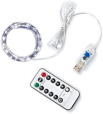 Amazon.co.jp: KOYOKOMA イルミネーションライト USB給電式 LED ライト 防水 10段階 調光 装飾 電飾 クリスマス パーティー : DIY・工具・ガーデン